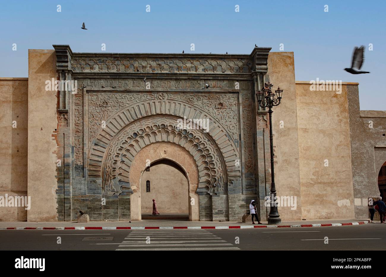 Morocco, Marrakech, Bab Agnaou, gate, city wall Stock Photo - Alamy