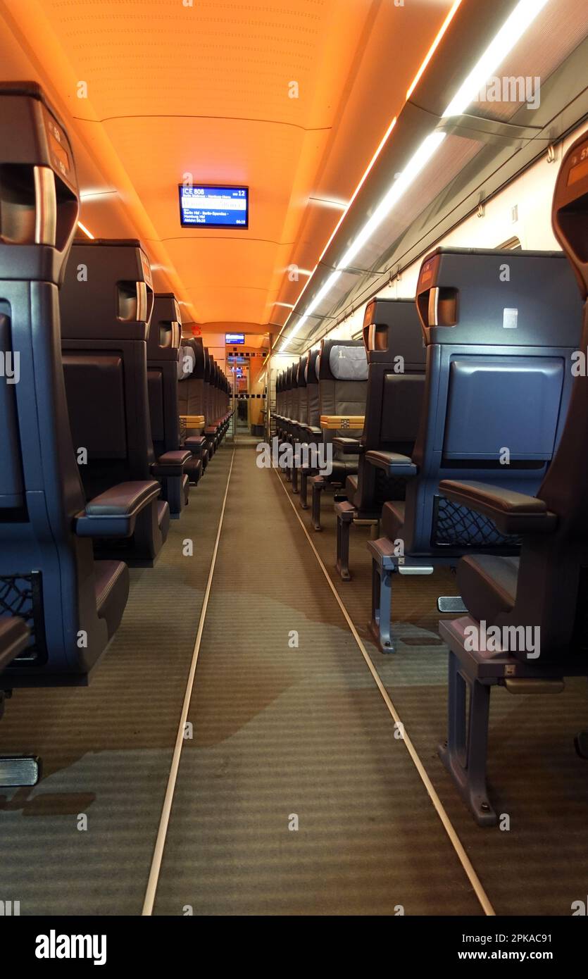 German deutsche bahn first class hi-res stock photography and images ...