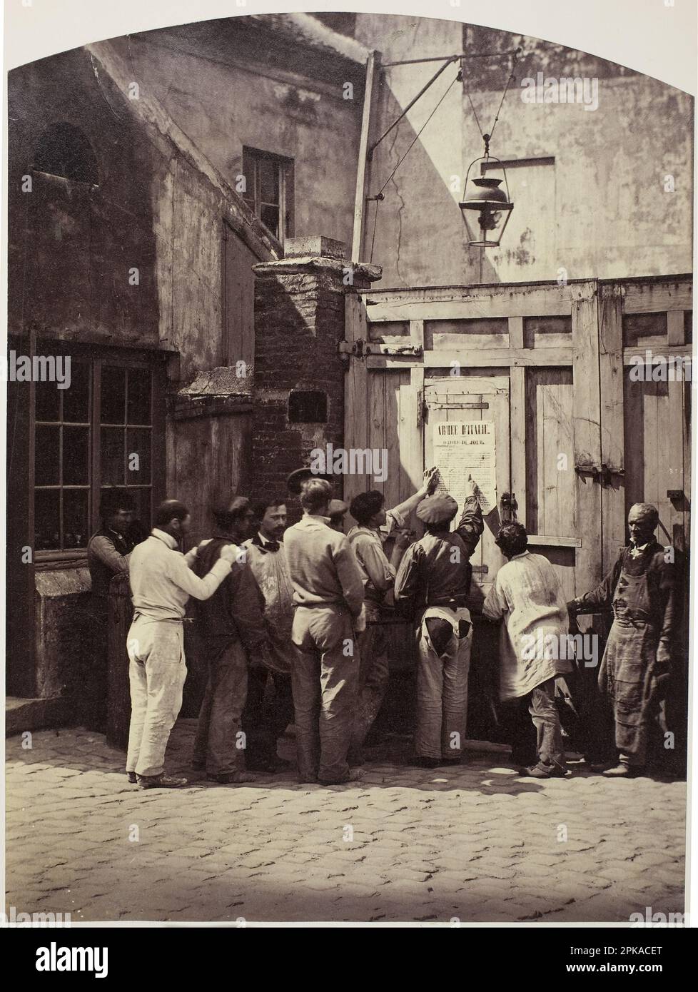 The Day's Orders (L'Ordre du Jour) May 1859 by Camille Leon Louis Silvy ...