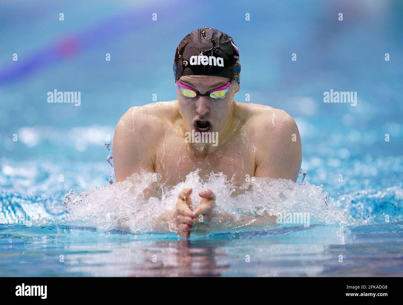Charlie Hutchison of Loughborough Performance Centre in action during ...