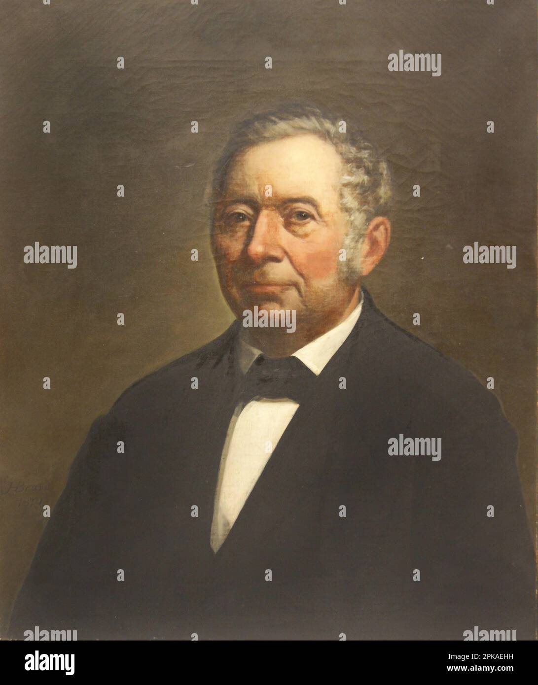 Peter Gibson 1870 by James Henry Beard Stock Photo - Alamy