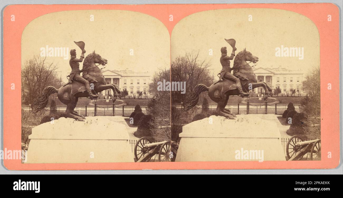 The Colossal Bronze Equestrian Statue of Gen. Andrew Jackson 1868 by ...