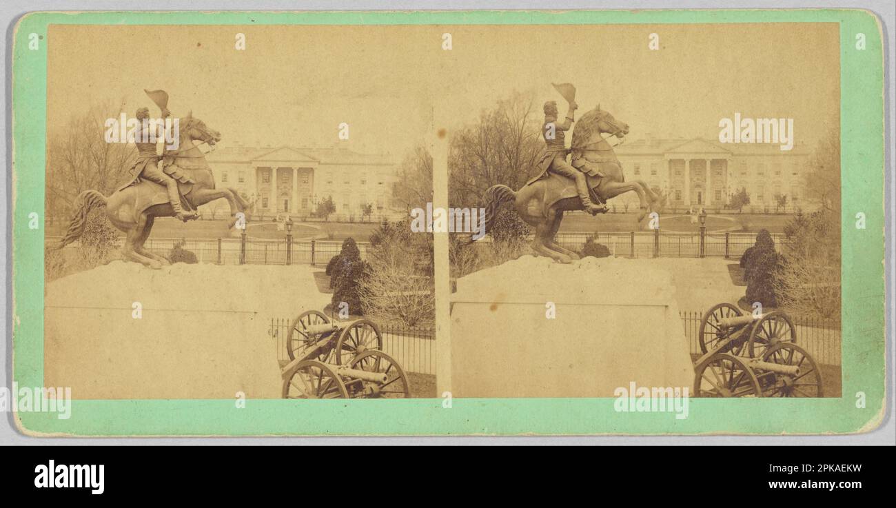 The Colossal Bronze Equestrian Statue of Gen. Andrew Jackson 1868 by ...
