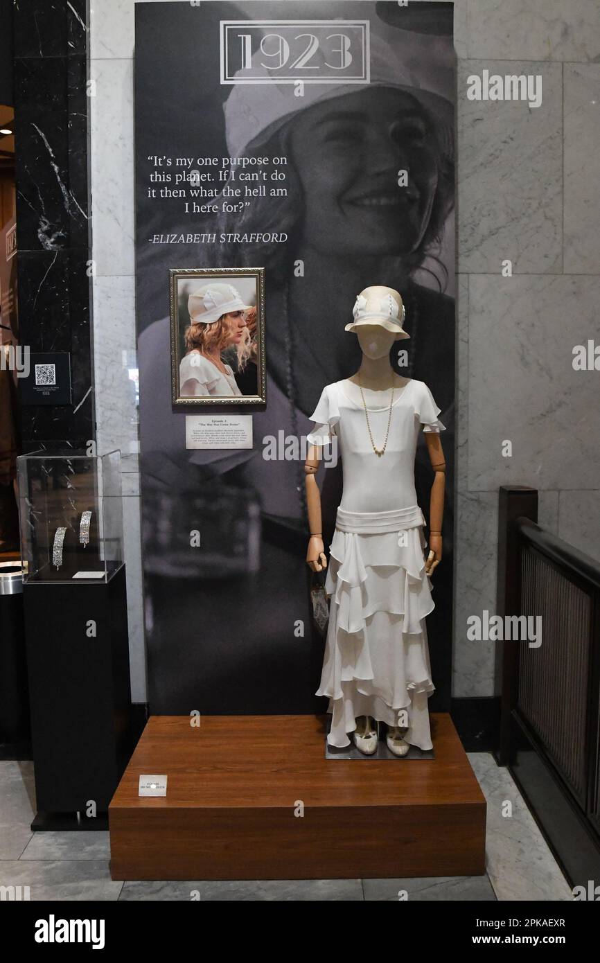 New York, USA. 06th Apr, 2023. A costume worn by Michelle Randolph ...