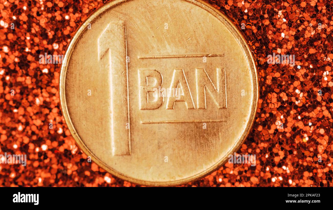 Romanian LEI Currency Banknote. RON Money European Currency Stock Photo ...