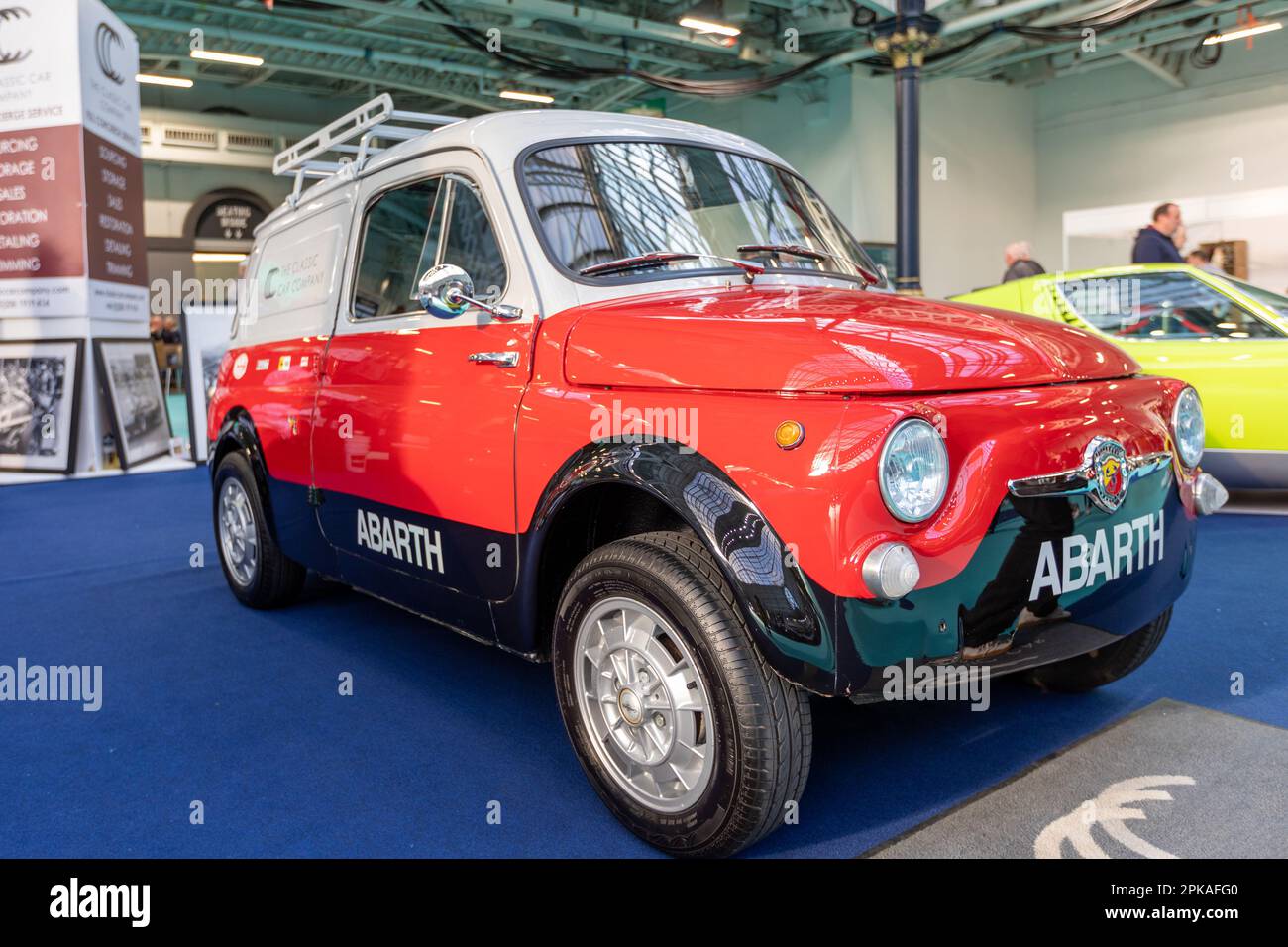 Fiat Abarth 4 Wheel Drive Classic Car Show London UK Stock Photo - Alamy
