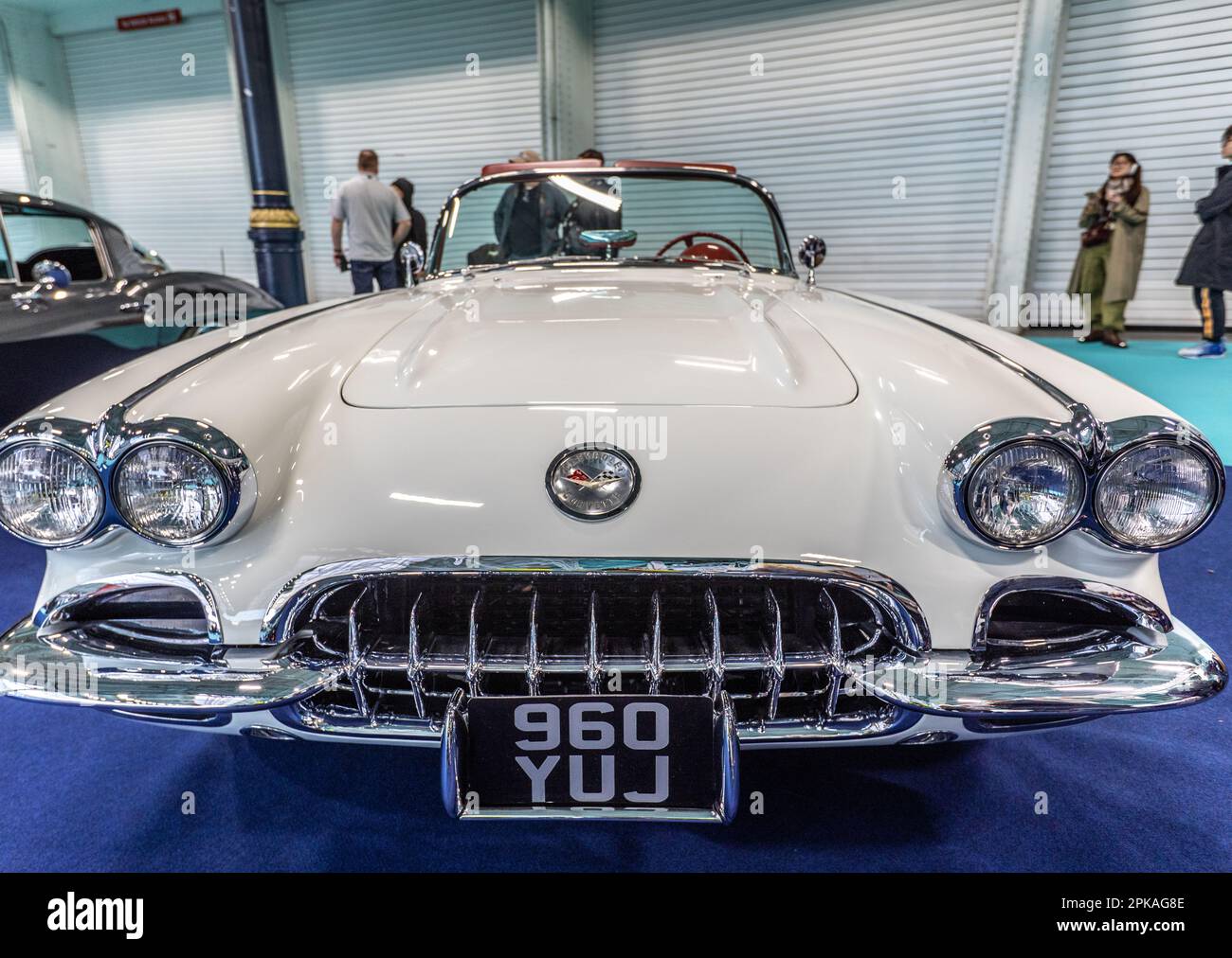 A 1958 Corvette Classic Car Show London UK Stock Photo - Alamy
