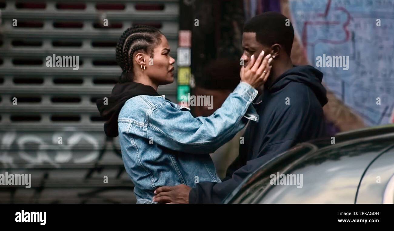 A THOUSAND AND ONE, from left: Teyana Taylor, Josiah Cross, 2023 ...