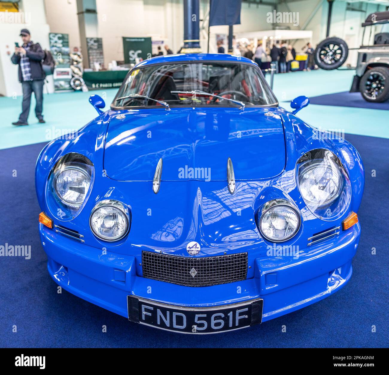 A Renault Alpine 110R At the Classic Car Show London UK Stock Photo - Alamy