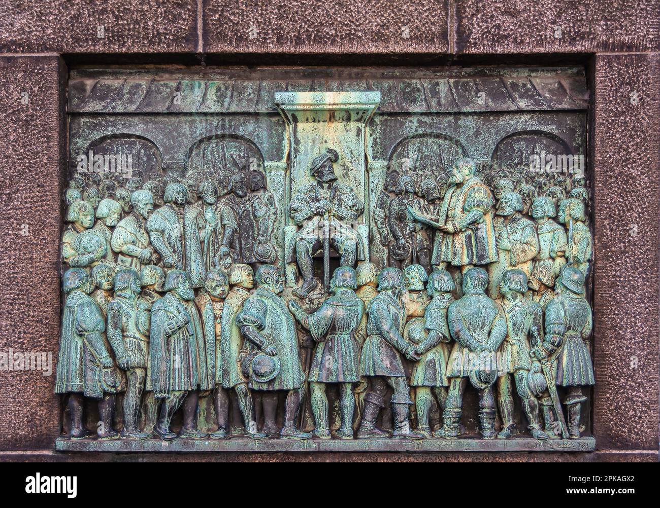 Copenhagen, Denmark - September 13, 2010: Christian III confirmed the ...