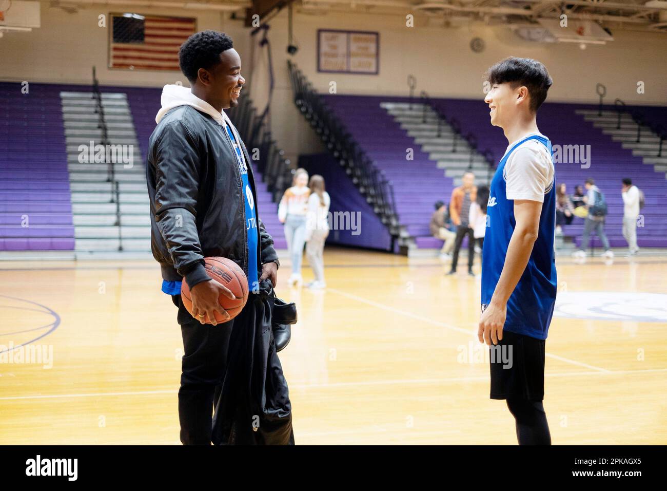 CHANG CAN DUNK, from left: Dexter Darden, Bloom Li, 2023. ph: Stephanie ...