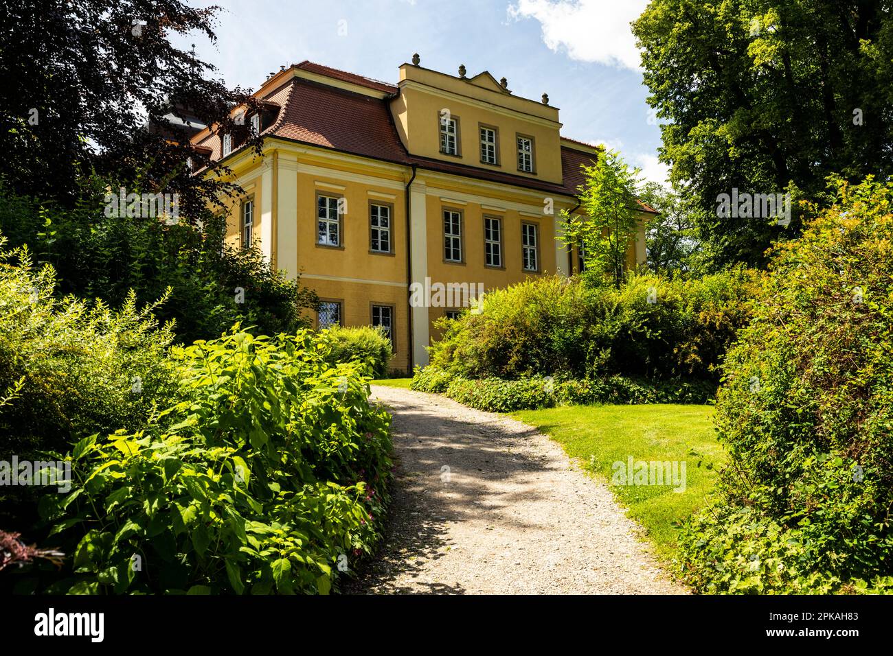 Europe, Poland, Lower Silesia, Palace Lomnica / Schloss Lomnitz Stock ...