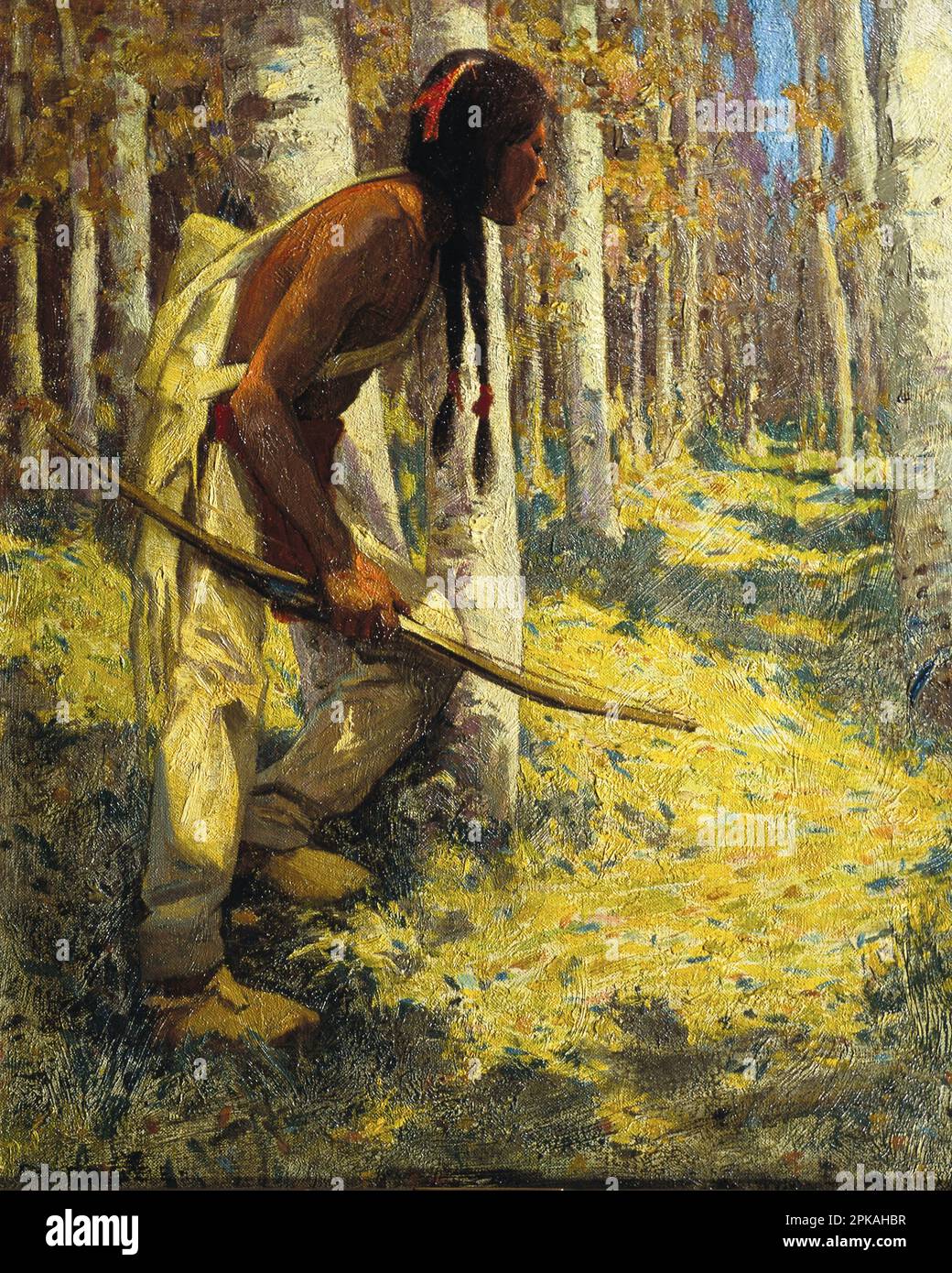 Indian hunter circa hi-res stock photography and images - Alamy