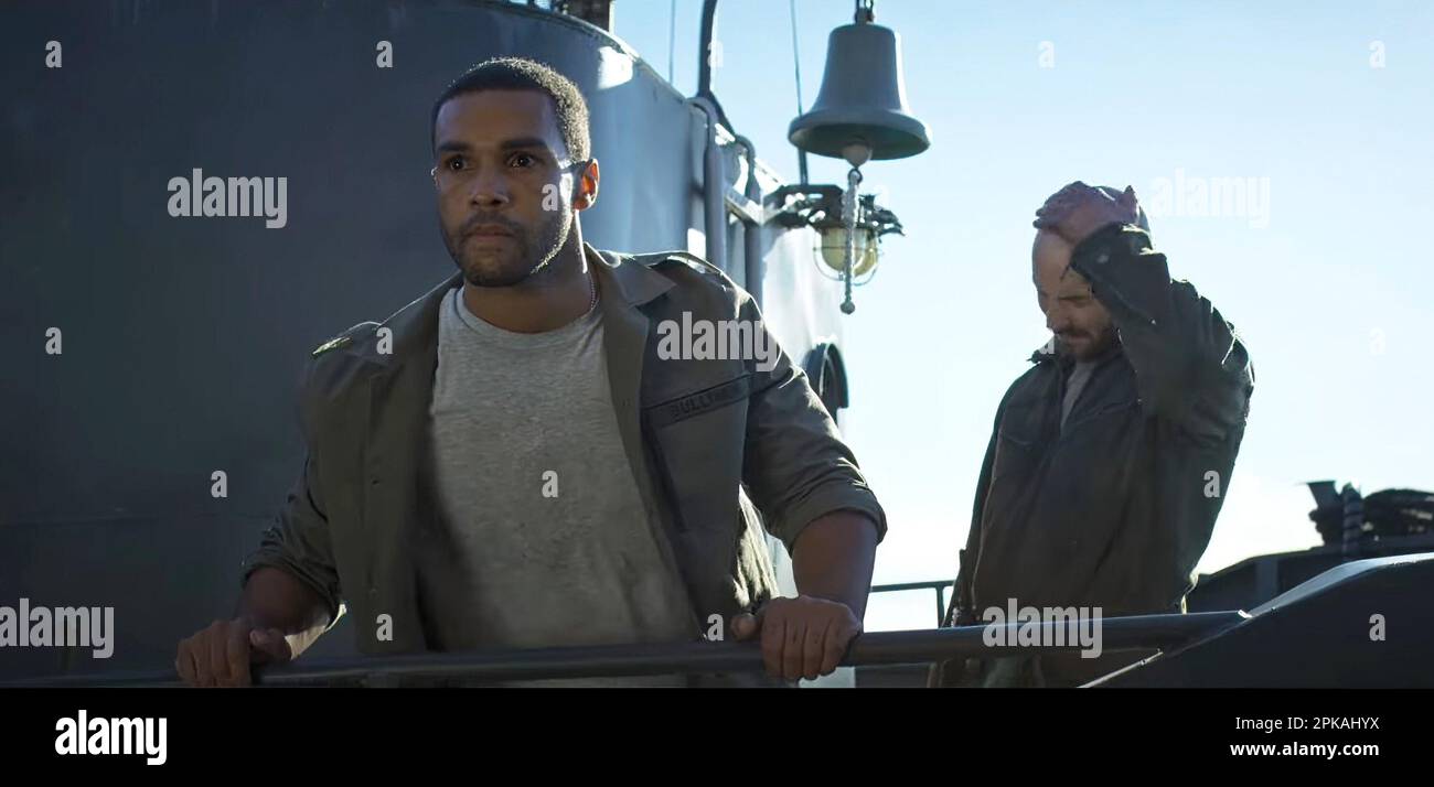 LAST SENTINEL, from left: Lucien Laviscount, Martin McCann, 2023 ...