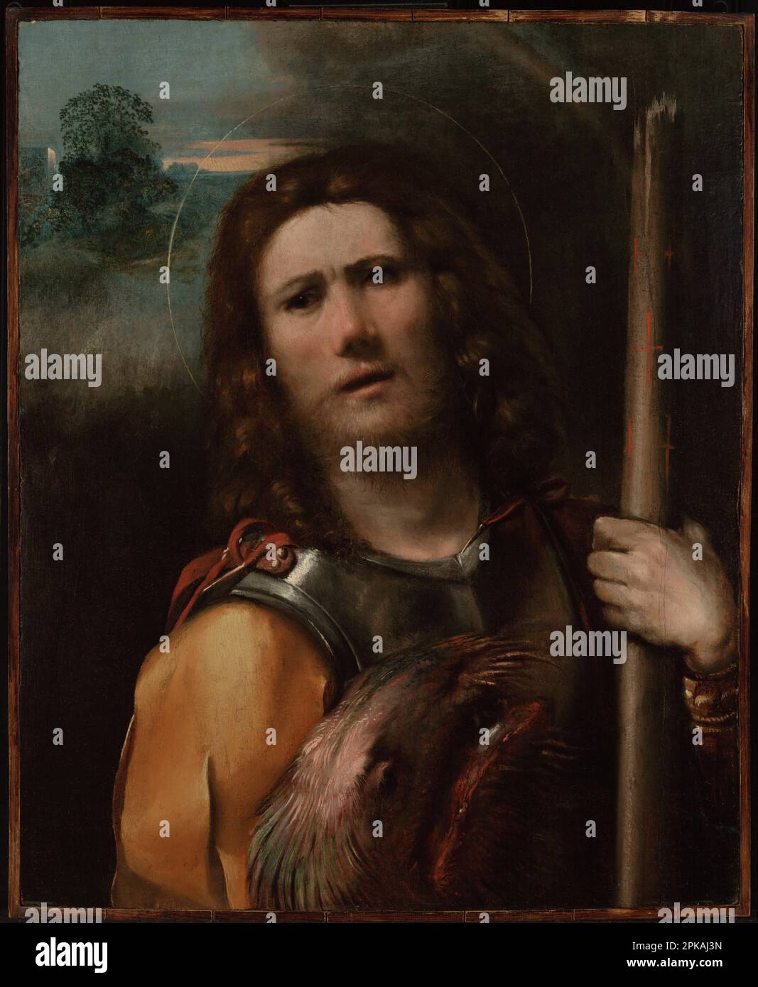 Saint George about 1513 - 1515 by Dosso Dossi Stock Photo - Alamy