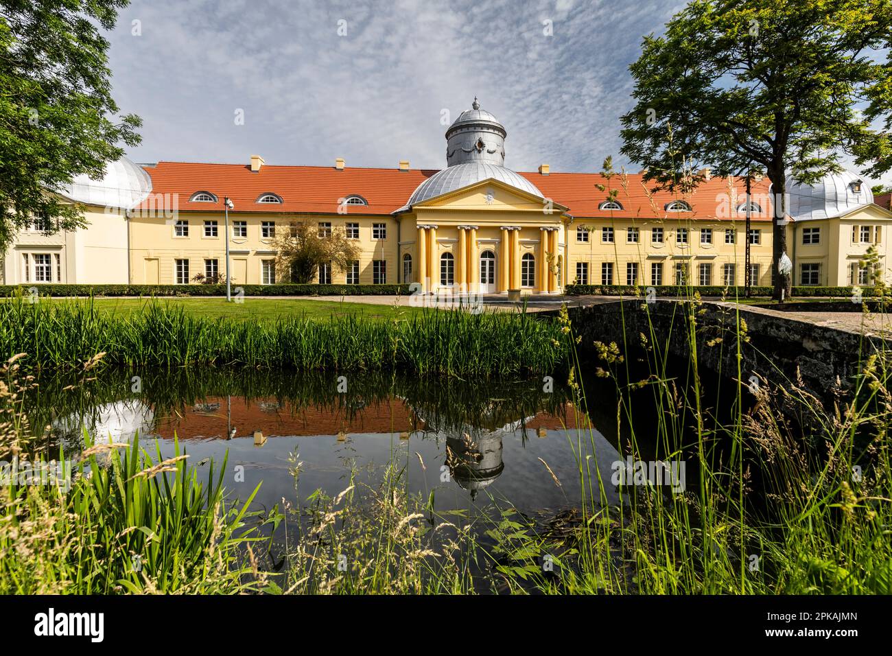 Europe, Poland, Lower Silesia, Milicz / Militsch, Milicz Palace Stock ...