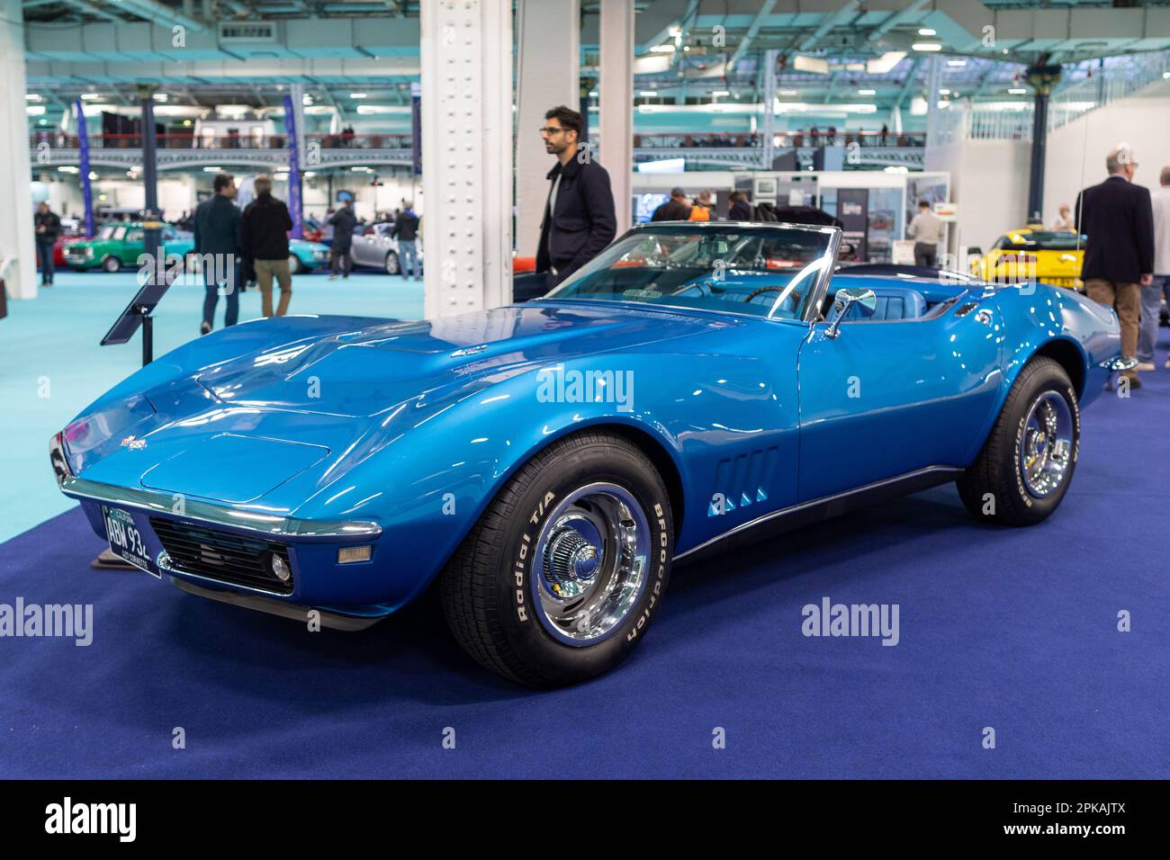 Corvette Stingray Classic Car Show London UK Stock Photo - Alamy