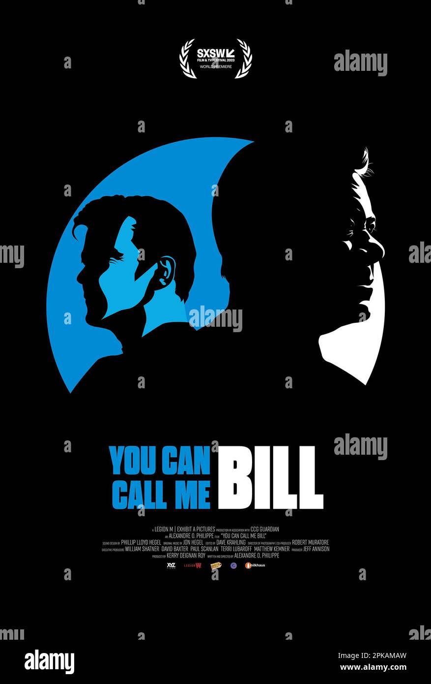 YOU CAN CALL ME BILL, poster, William Shatner, 2023. © Exhibit A ...