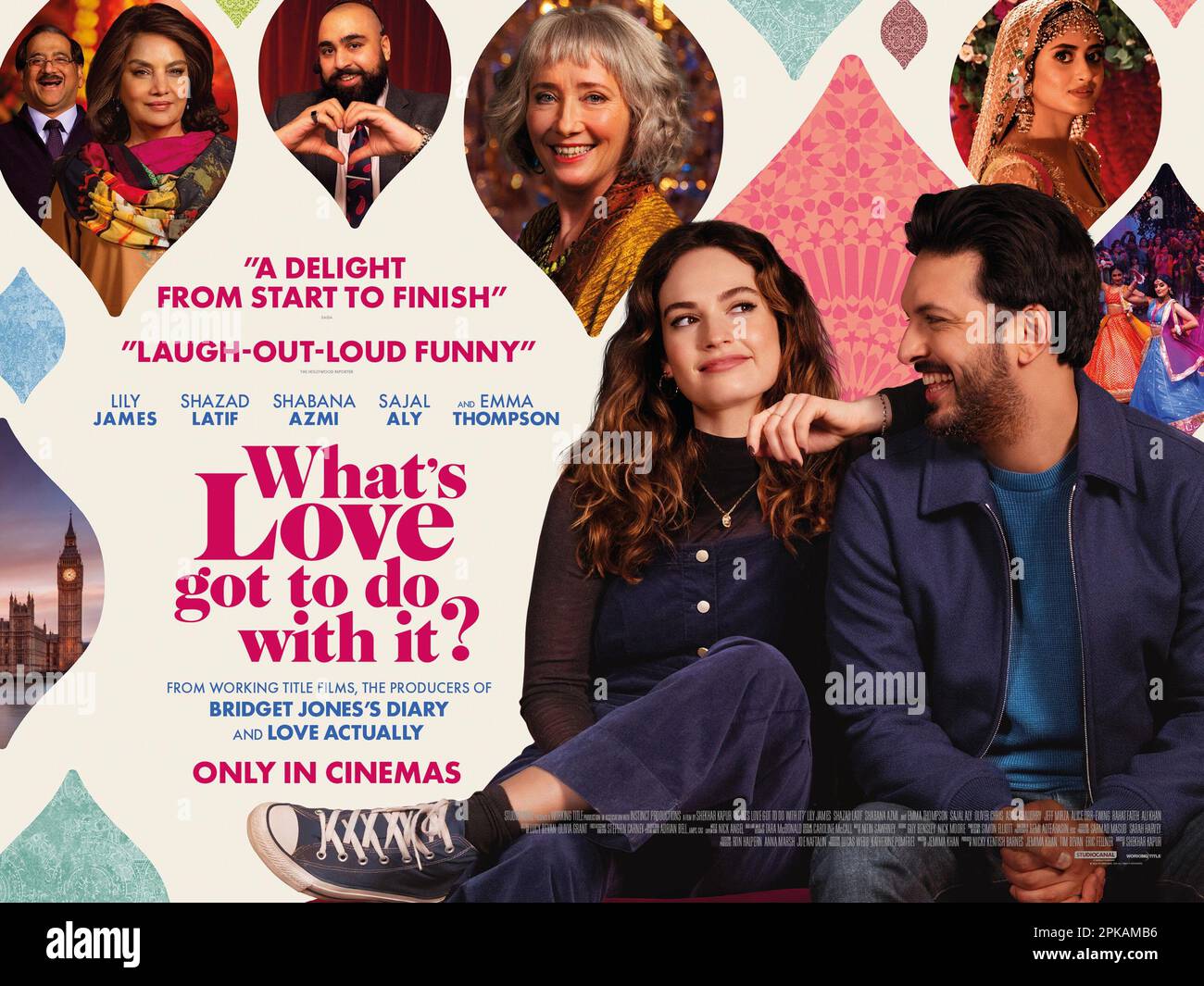 WHAT'S LOVE GOT TO DO WITH IT?, British poster, top, front, from left ...