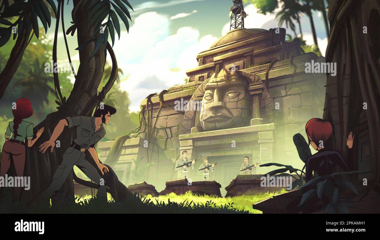 AGENT ELVIS, from left: Roxanne Ryder (voice: Christina Hendricks ...