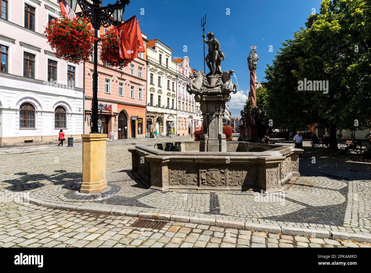 Europe, Poland, Lower Silesia, Swidnica / Schweidnitz, city center ...