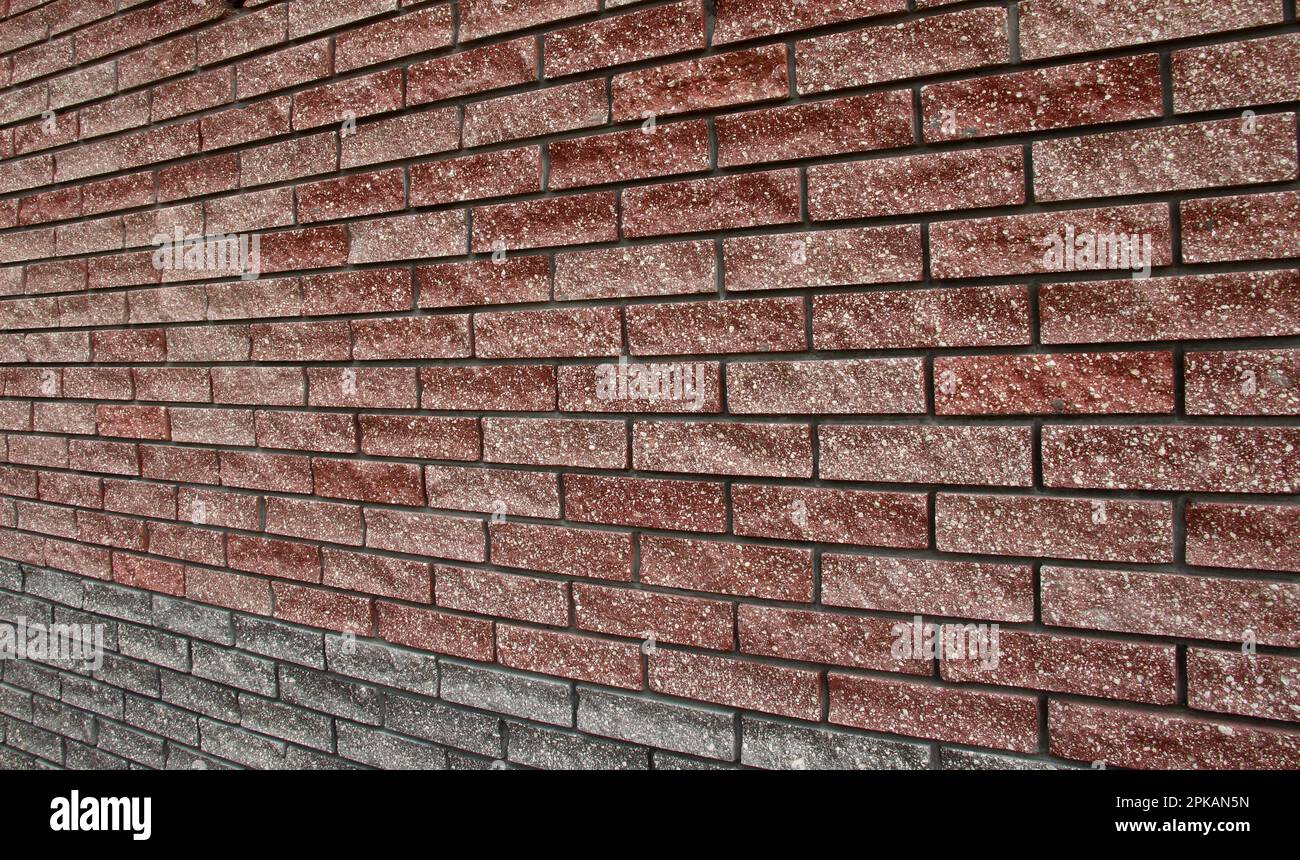 A fragment of decorative masonry of a brick wall Stock Photo - Alamy