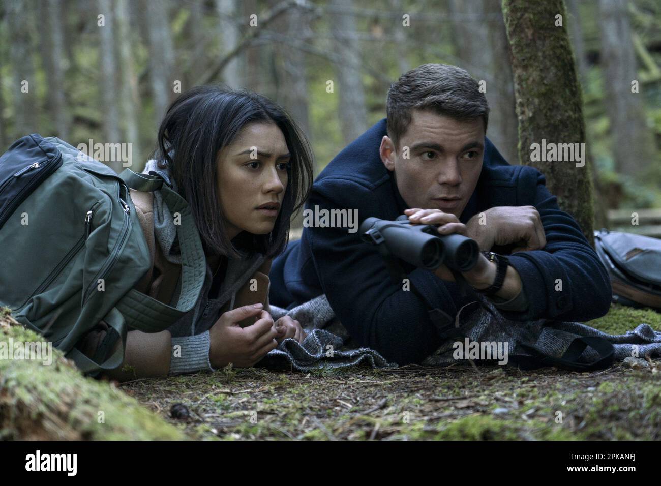 THE NIGHT AGENT, from left: Luciane Buchanan, Gabriel Basso, 'The ...