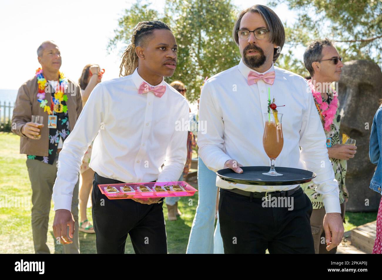 PARTY DOWN, from left: Tyrel Jackson Williams, Martin Starr, 'KSGY-95 ...