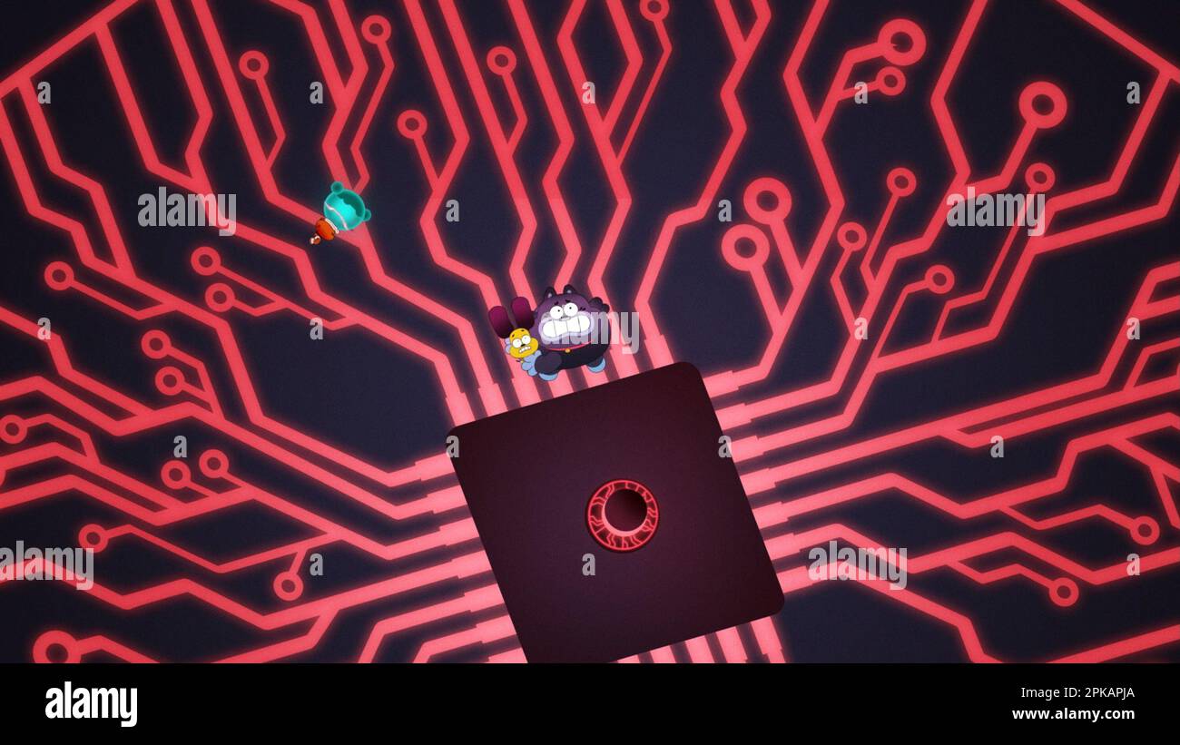 WE LOST OUR HUMAN , from left: I.T. (voice: Lauren Tom), Ham (voice ...