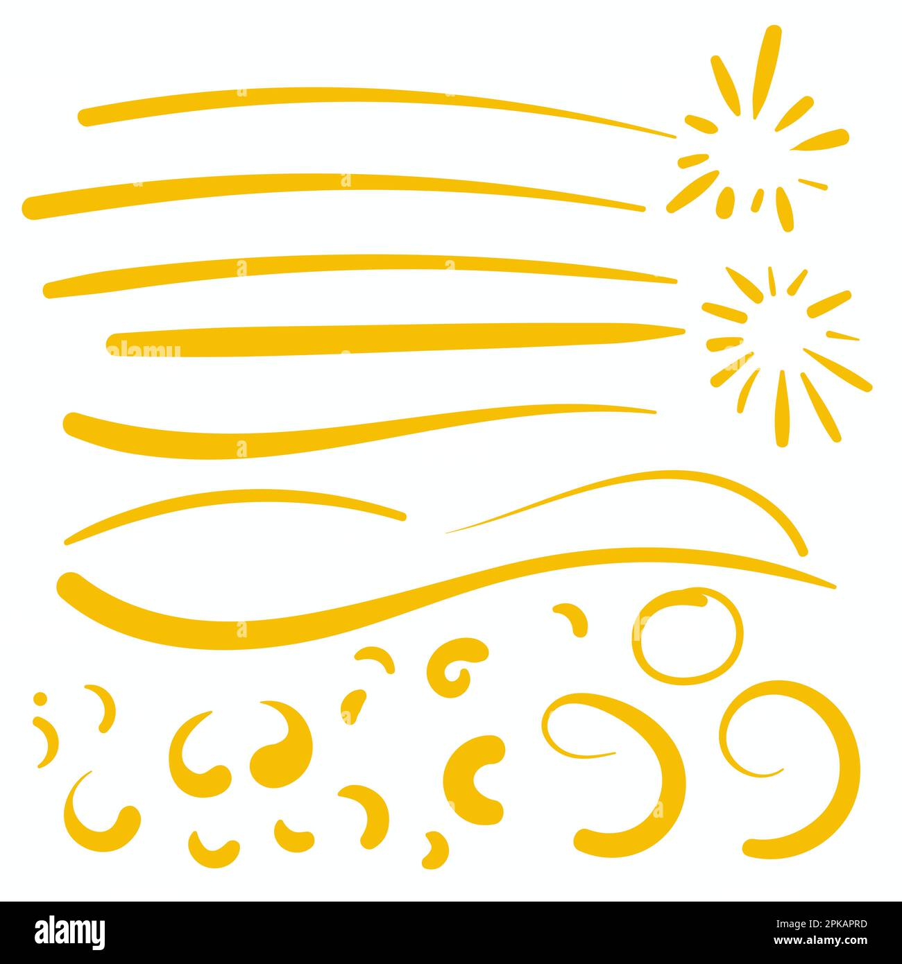 Yellow Swirls Swash Logo Ornament Design Stock Vector Image & Art - Alamy