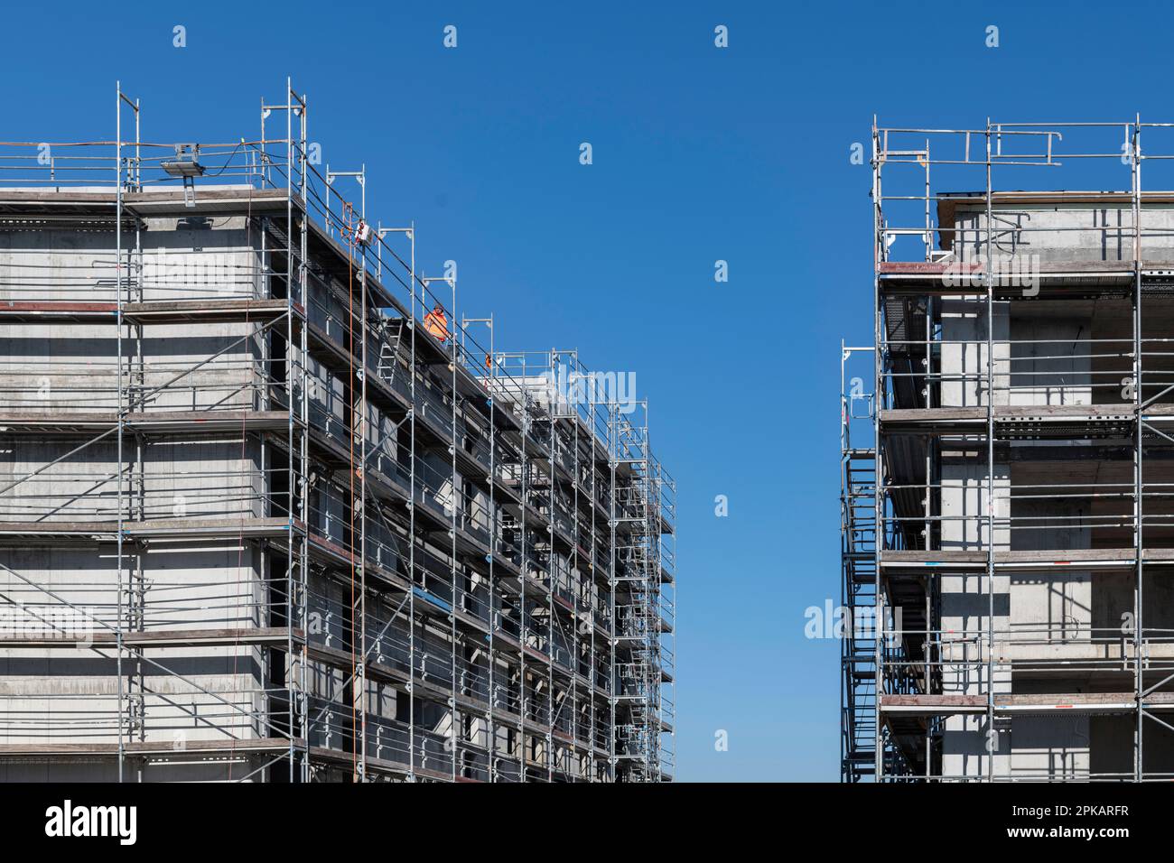 Bright blue material hi-res stock photography and images - Alamy