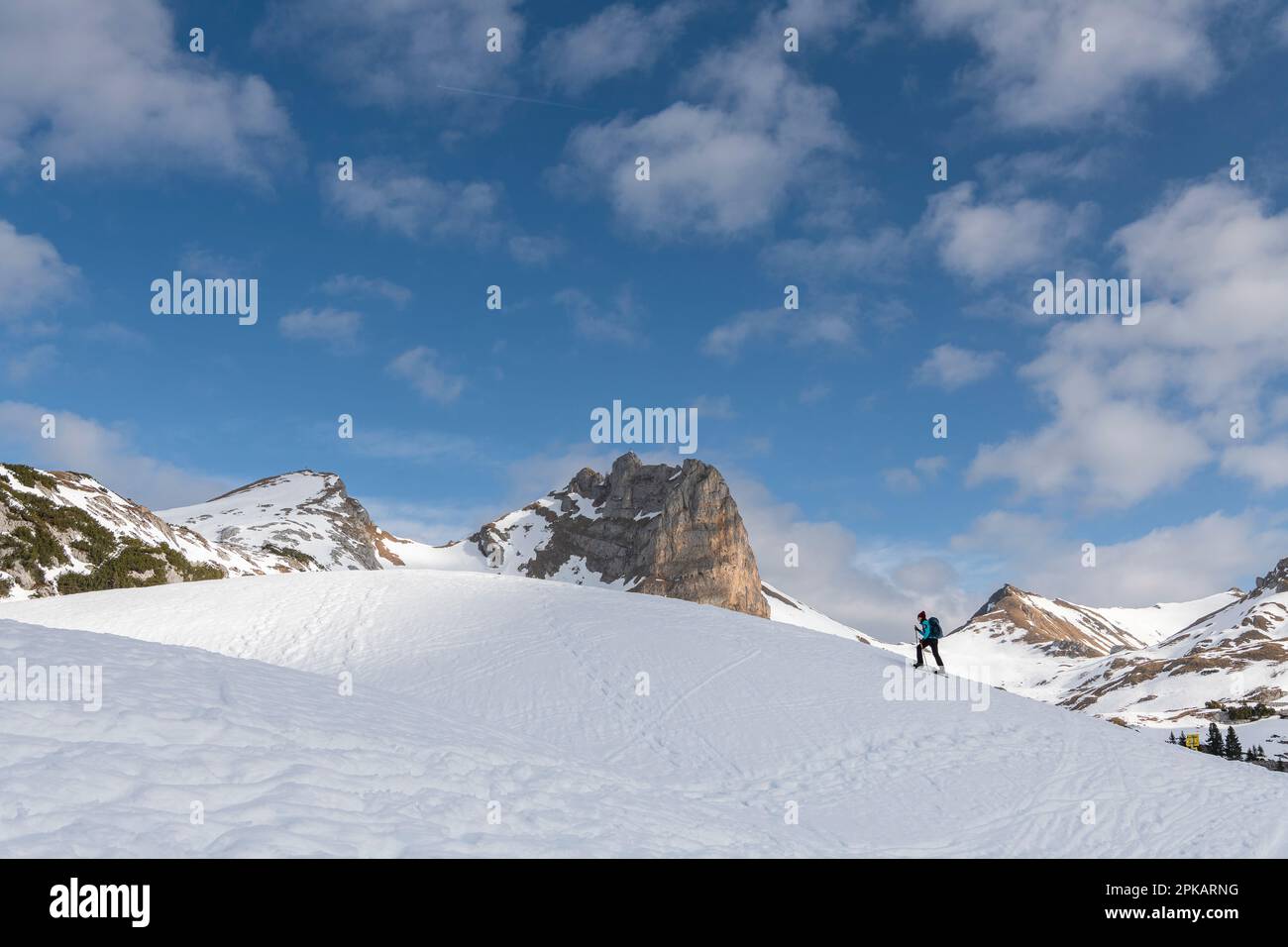 Hike at the rofan mountains hi-res stock photography and images - Alamy