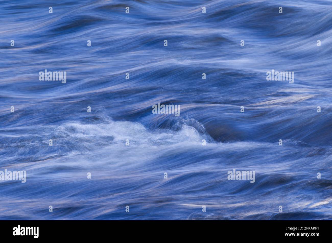 flowing water and waves of Vologne, Vosges, France Stock Photo - Alamy