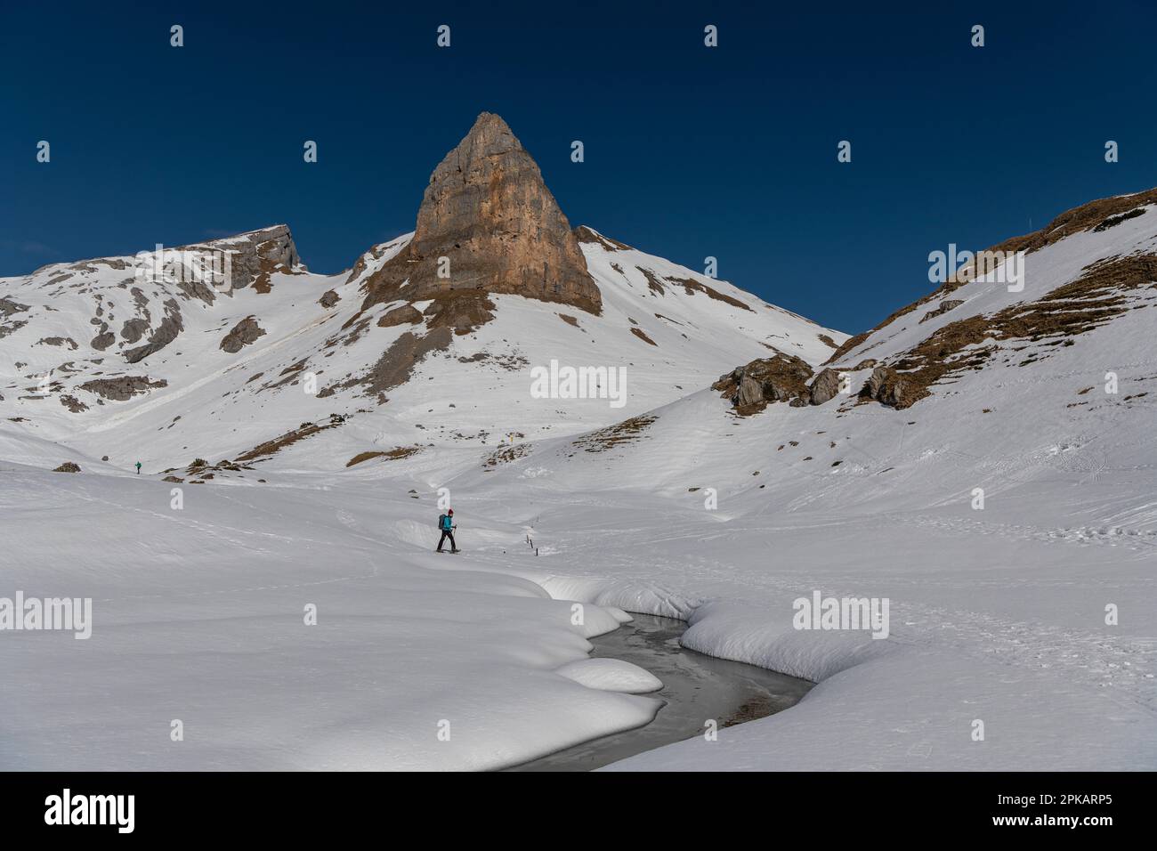 Hike at the rofan mountains hi-res stock photography and images - Alamy