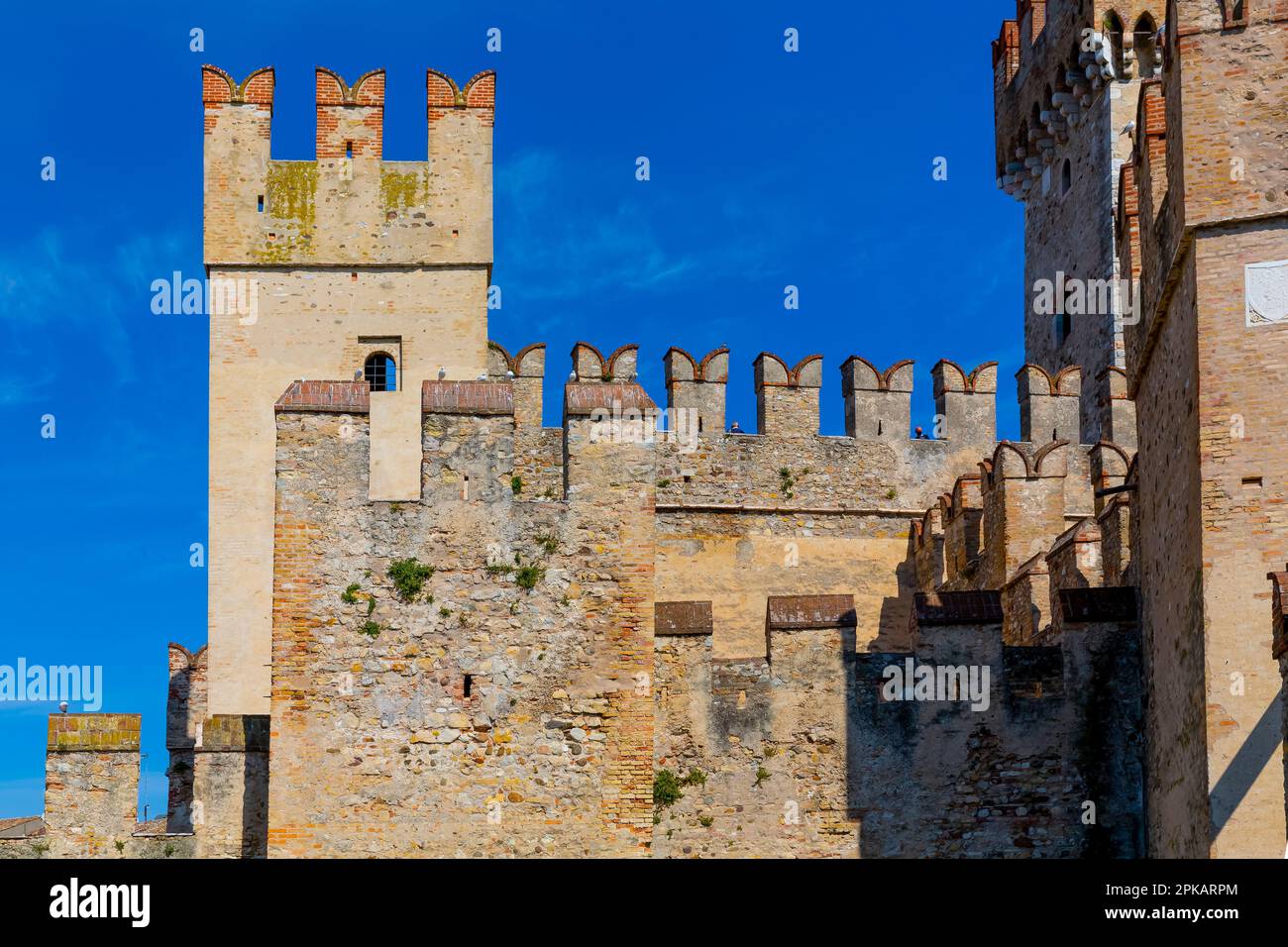 Scaliger Castle, Castello Scaligero, Sirmione, Lake Garda, Brescia ...
