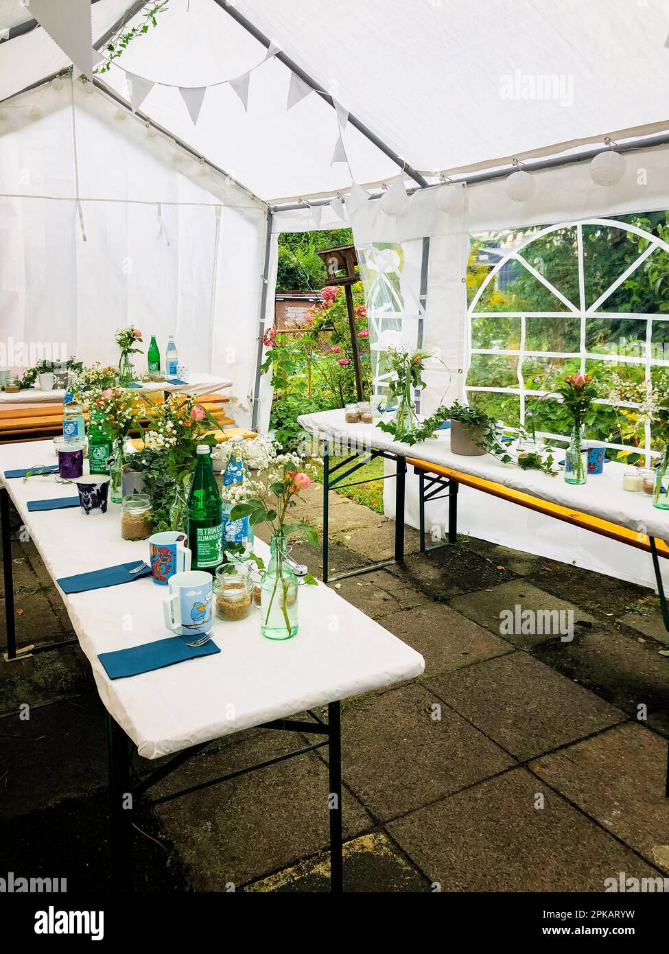 Tent general view hi-res stock photography and images - Alamy
