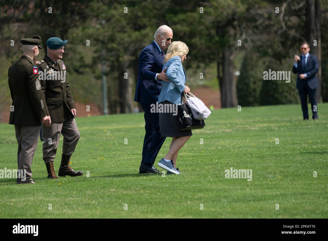 United States President Joe Biden departs Washington, DC, via Fort ...