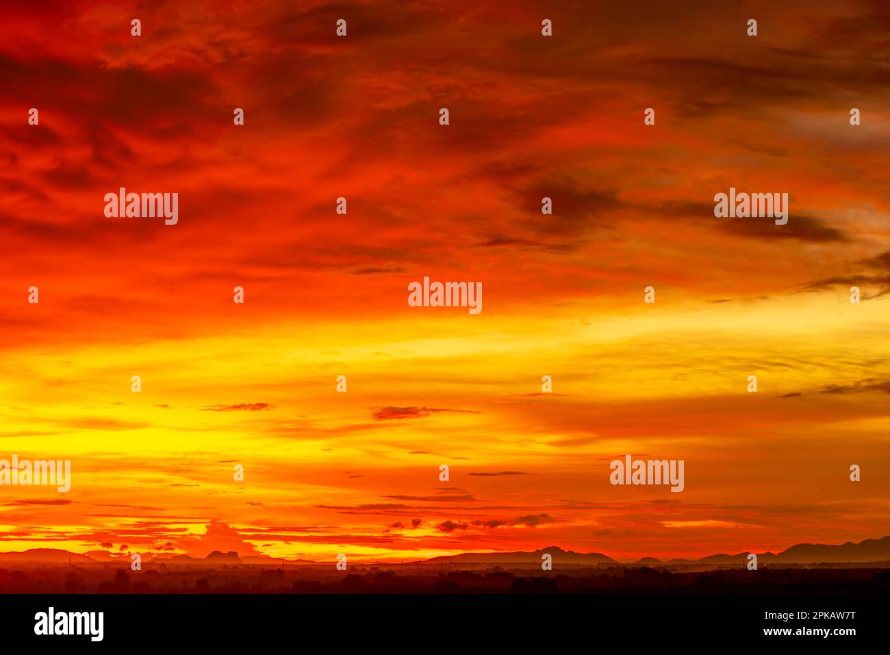 Abstract and pattern of cloud sky Calming coral, Orange, Trend color of ...