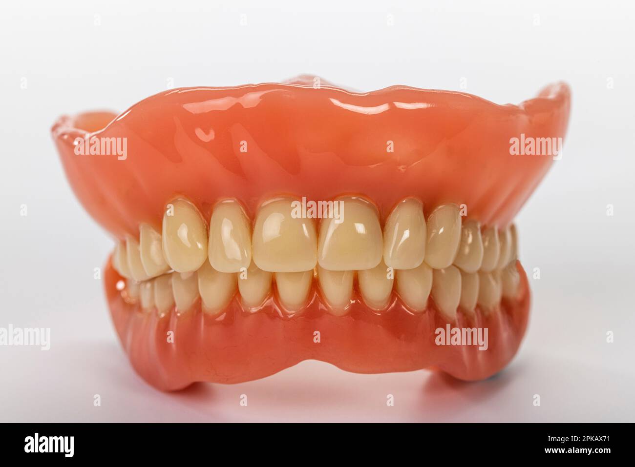 Denture, symbol image, dentures, white background Stock Photo - Alamy