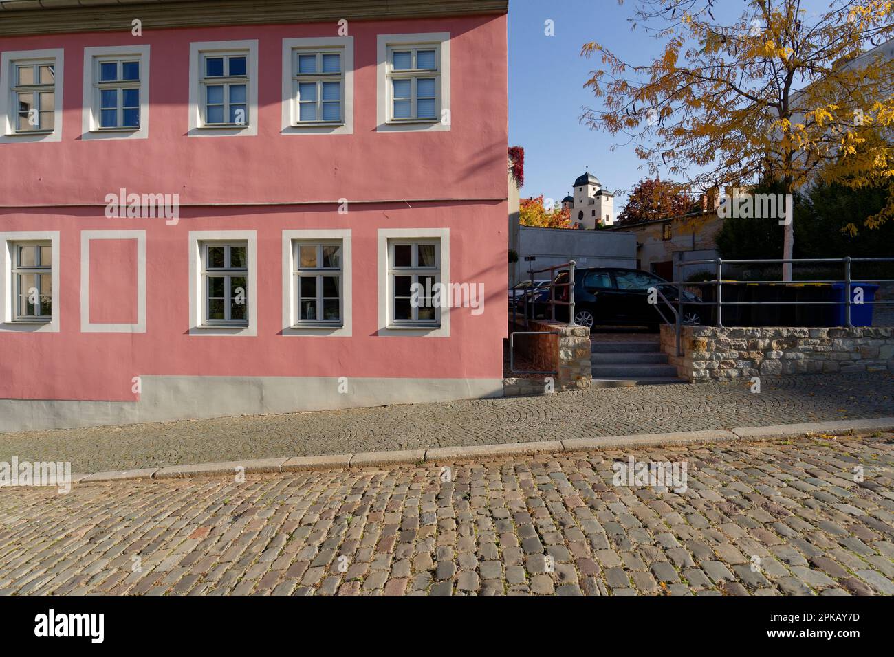 The historic old town of Zeitz, Burgenlandkreis, Saxony-Anhalt, Germany ...