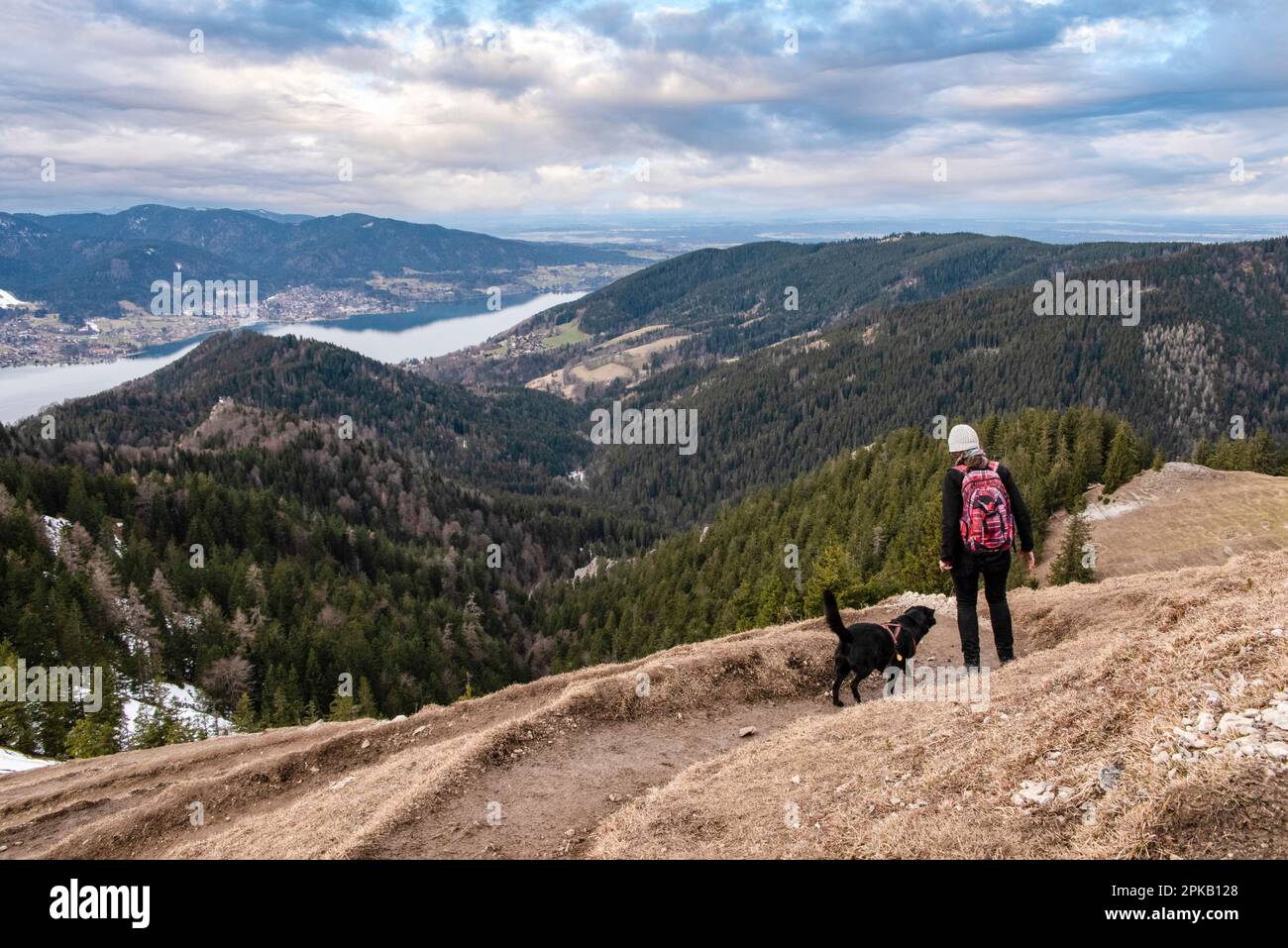 Early spring season mountain man hi-res stock photography and images ...