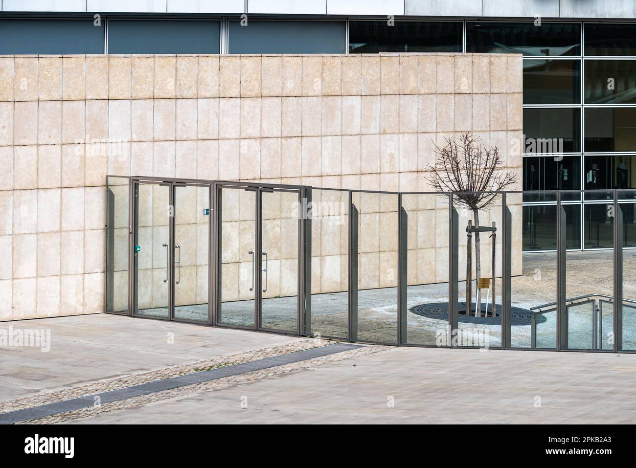 Brussels European Quarter, Belgium - March 15, 2023 - Esplanade of the ...
