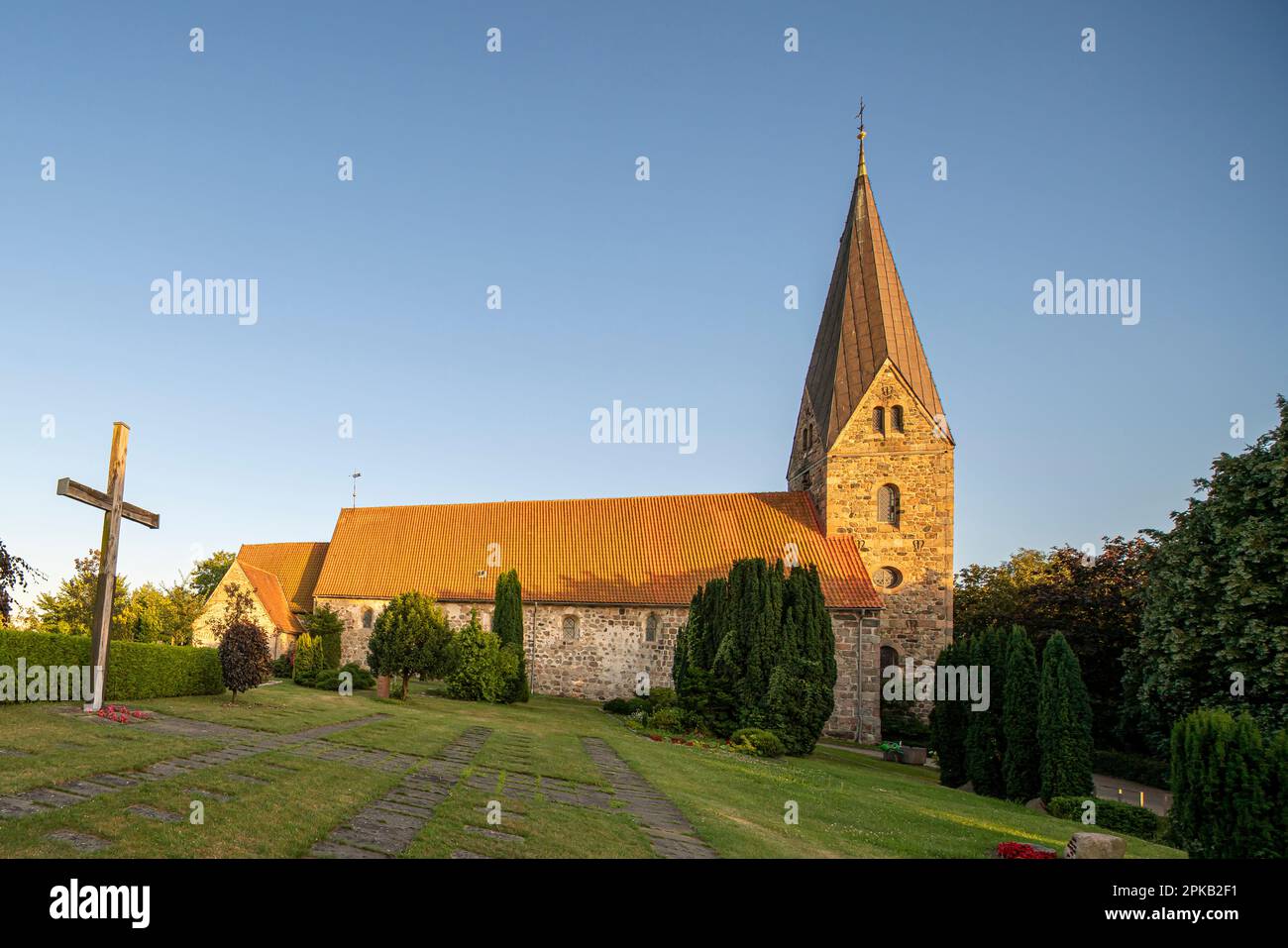 Borby church eckernforde hi-res stock photography and images - Alamy