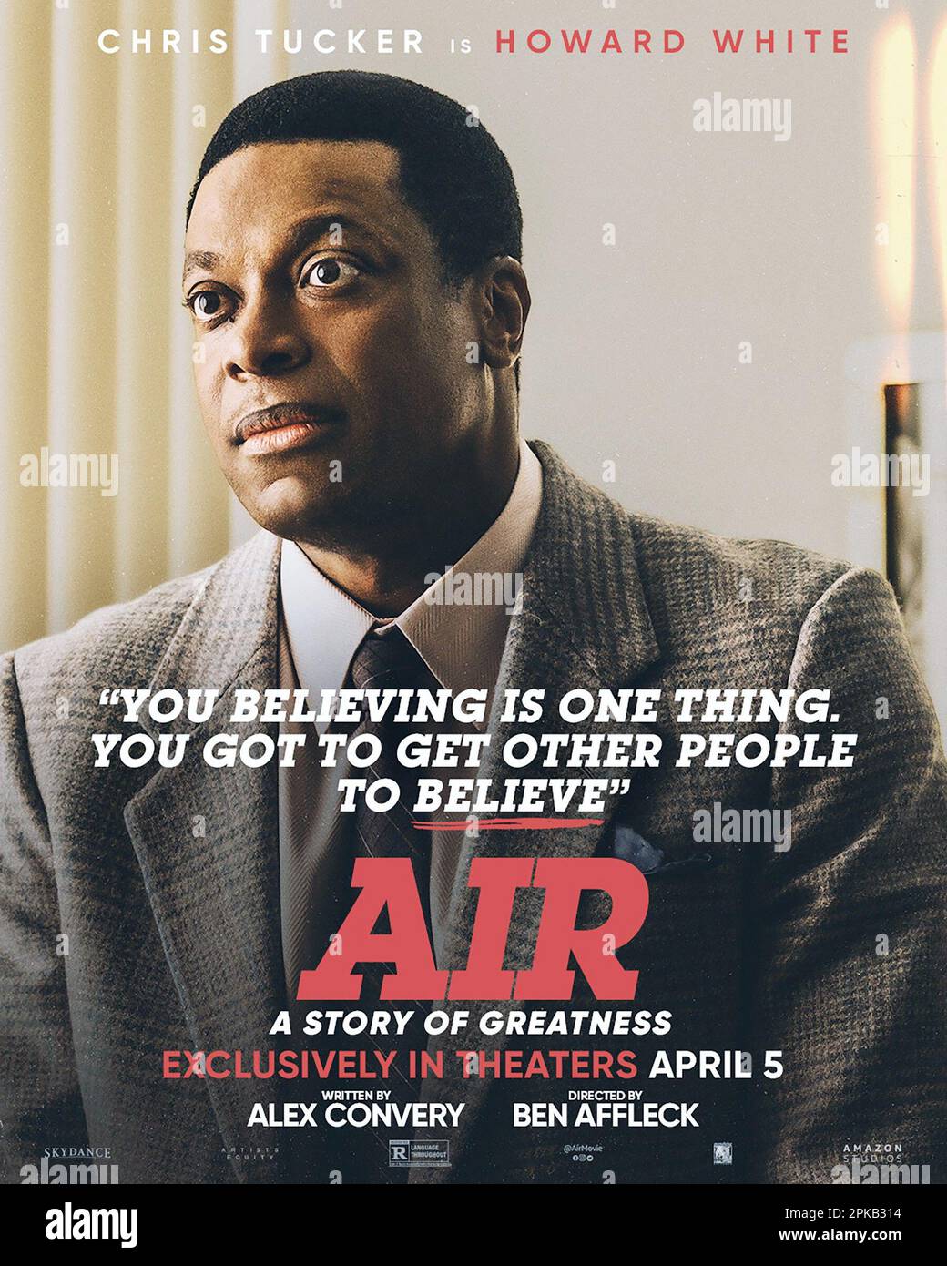 AIR, US character poster, Chris Tucker as Howard White, 2023. © Amazon ...