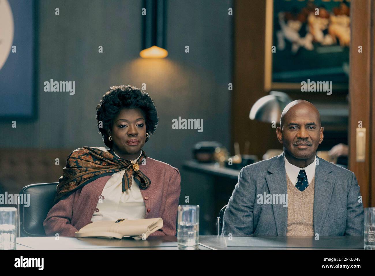 AIR, from left: Viola Davis as Deloris Jordan, Julius Tennon, as James ...
