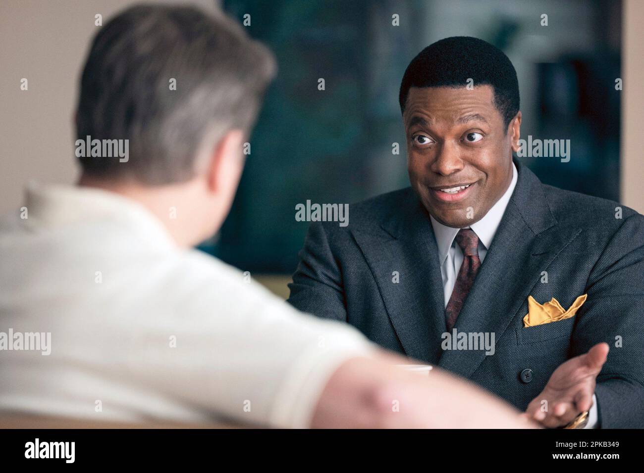 AIR, from left: Matt Damon as Sonny Vaccaro, Chris Tucker as Howard ...