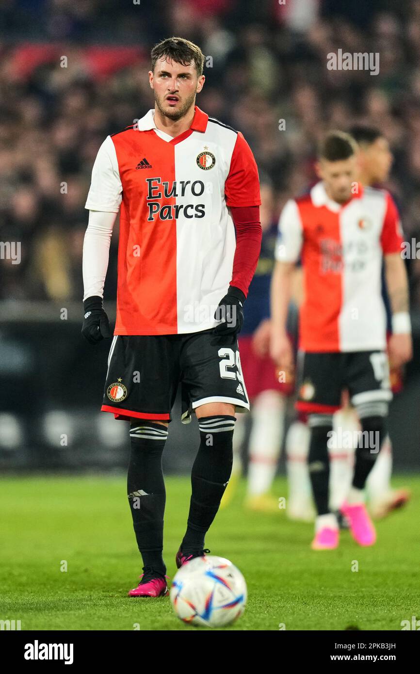 Rotterdam - Santiago Gimenez of Feyenoord during the match between ...