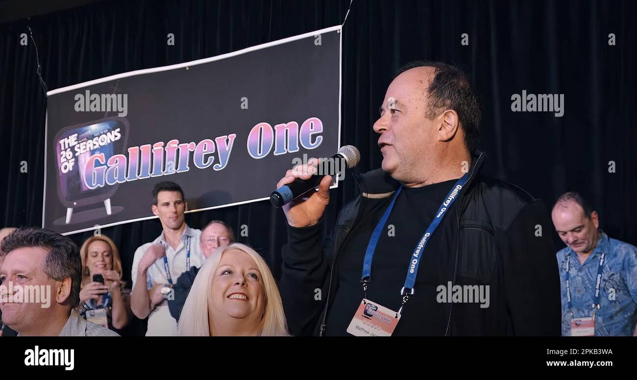 DOCTOR WHO AM I, Matthew Jacobs speaking at the 2015 Doctor Who ...