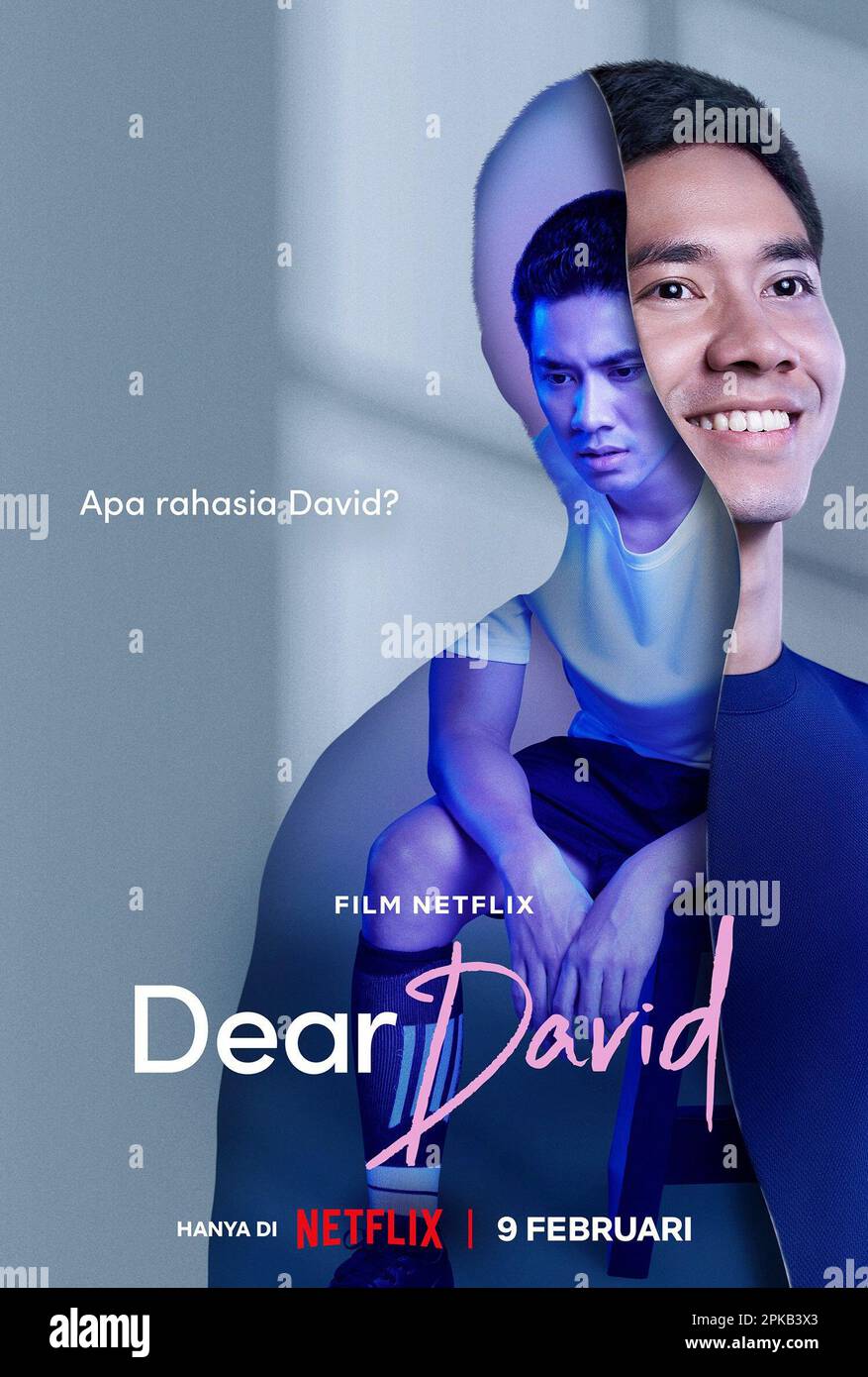 DEAR DAVID, Indonesian poster, Emir Mahira, 2023. © Netflix / Courtesy ...