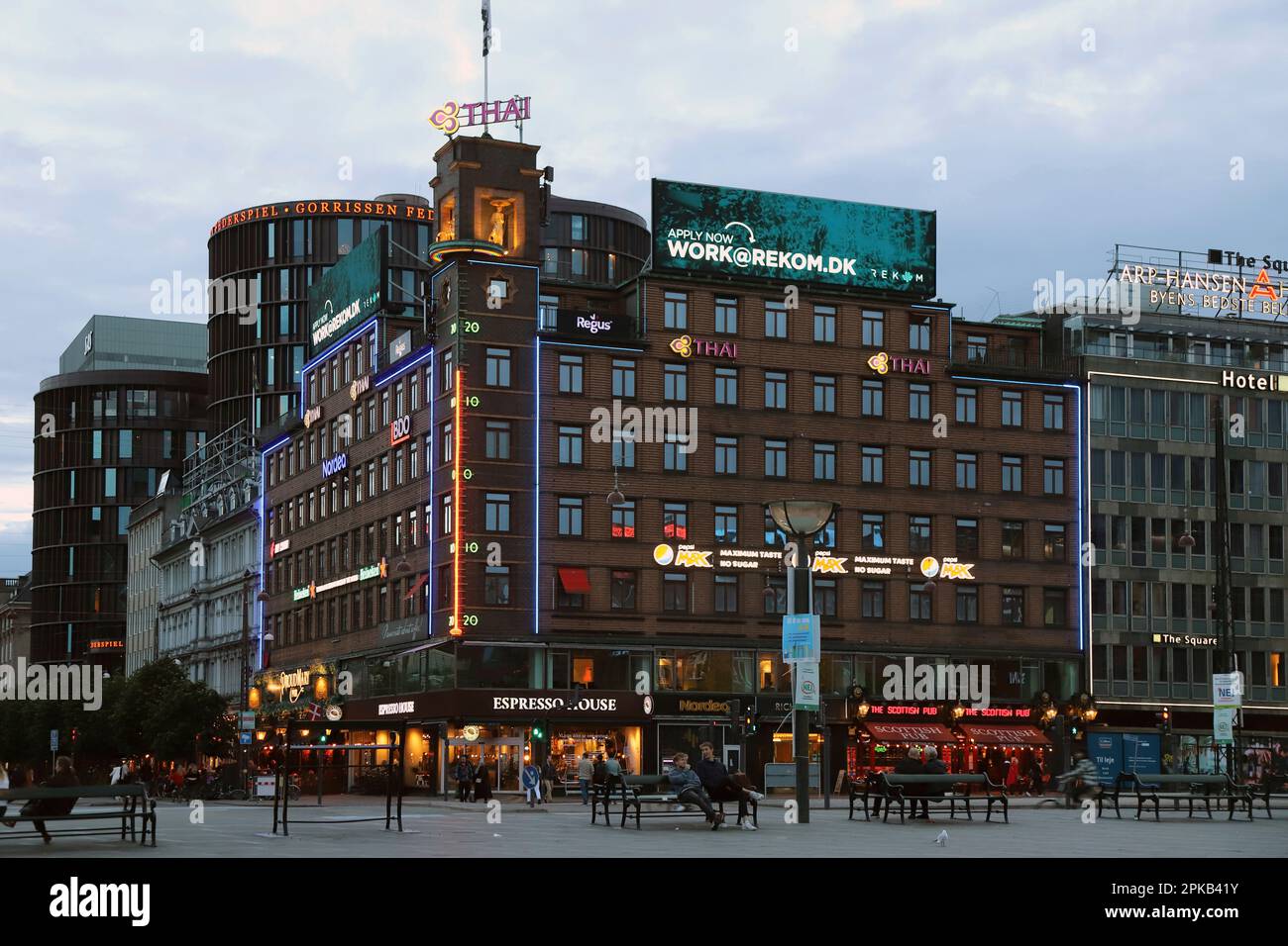 Denmark city hall hi-res stock photography and images - Alamy